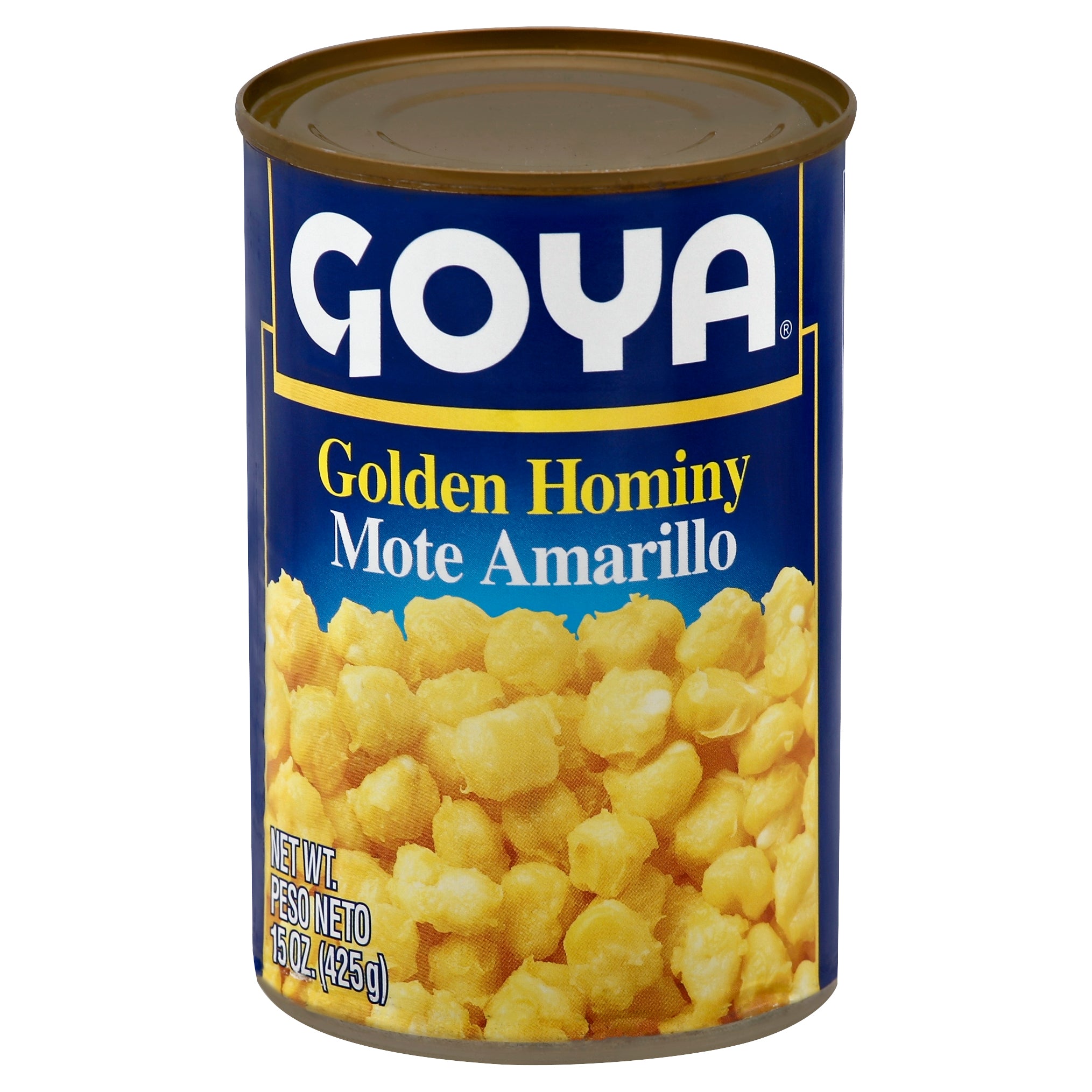 Goya Golden Hominy 15 oz – El Gran Valle Verde