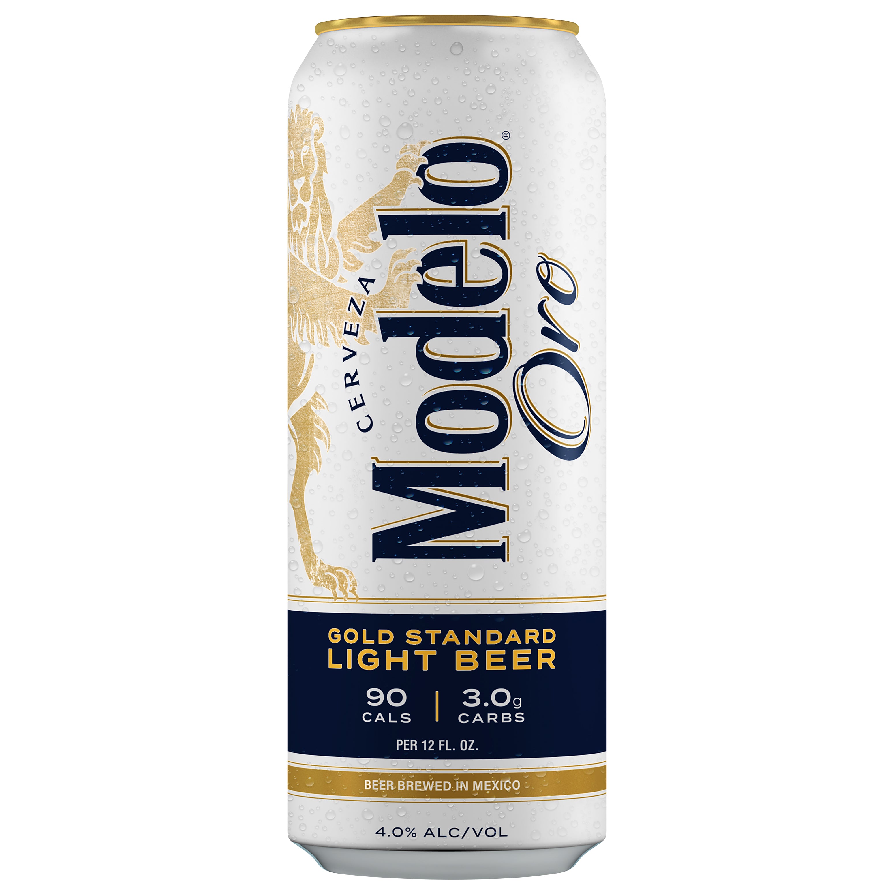 Modelo Oro Mexican Lager Import Beer, 24 fl oz Can, 4.0% ABV – El Gran ...