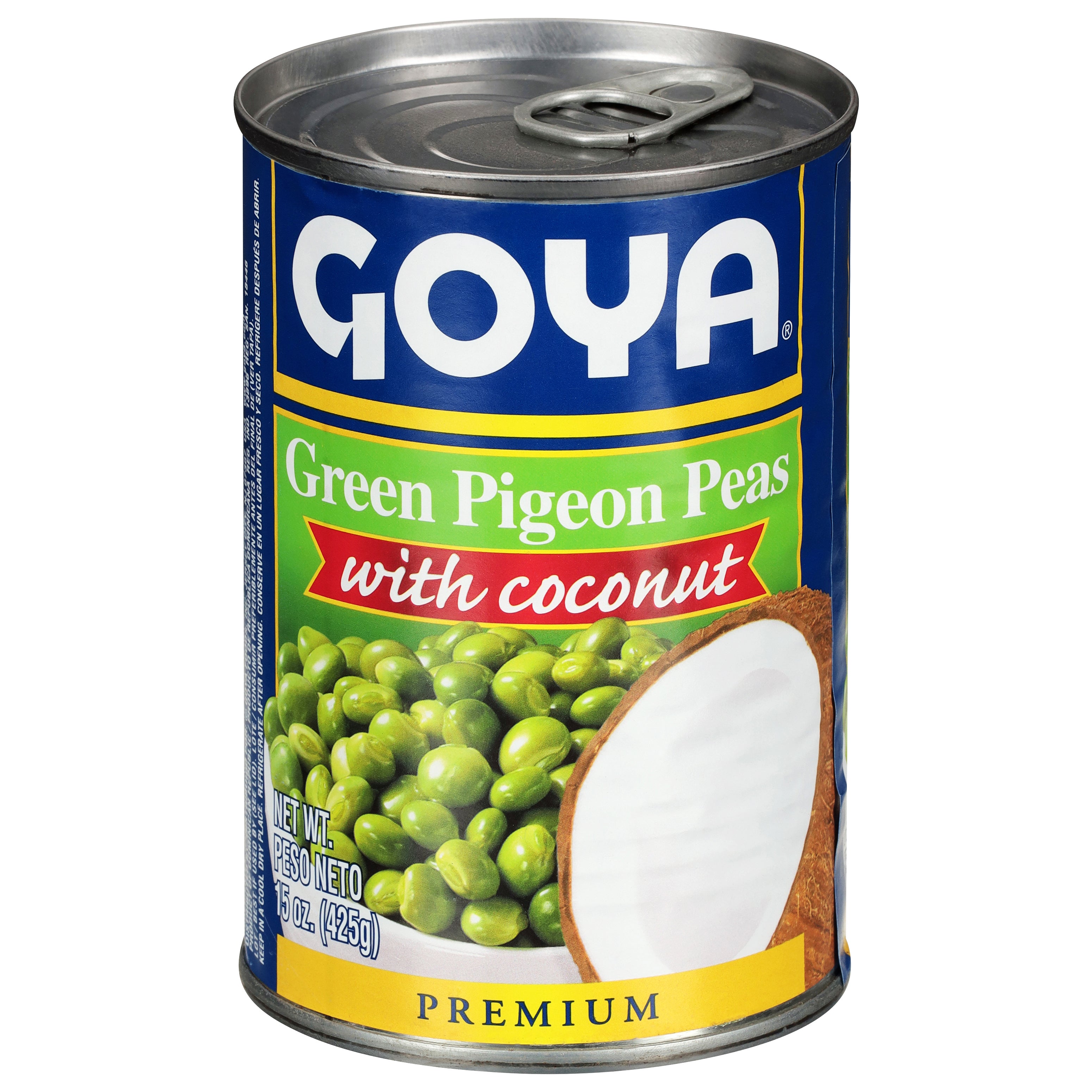 Goya Green Pigeon Peas with Coconut 15 oz – El Gran Valle Verde